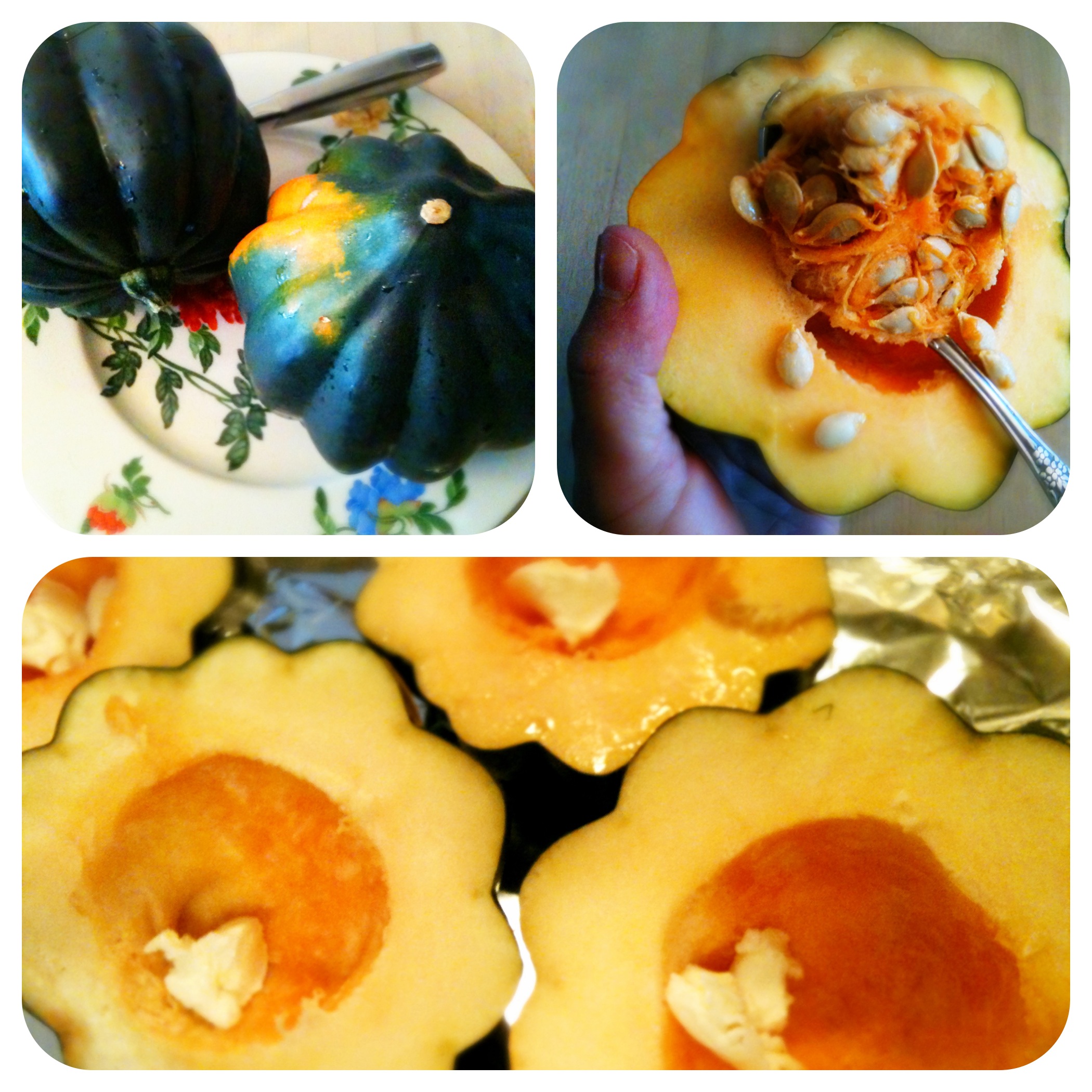 SquashLove: Acorn Squash Gnocchi, meet Candied Walnut Pesto – GeorgieCakes