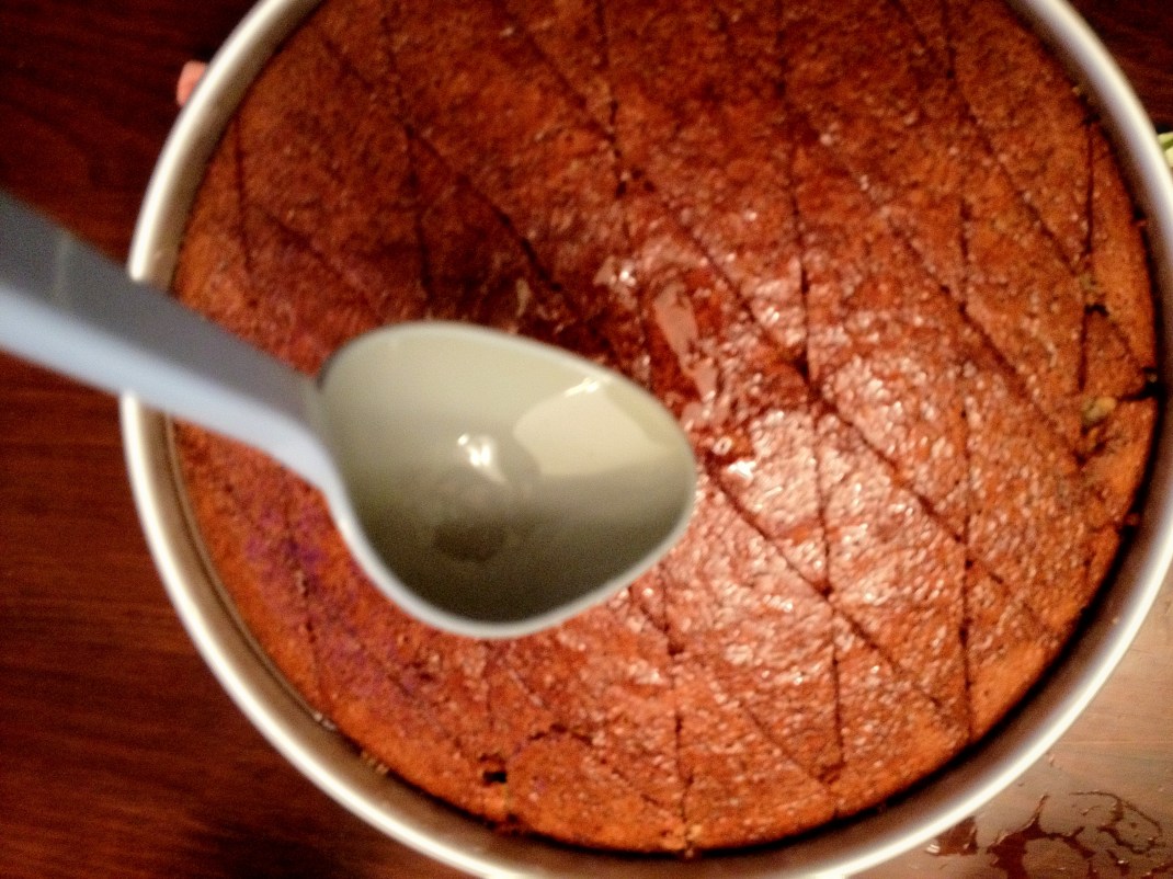 Greek Walnut Sponge Cake: Karithopita – GeorgieCakes