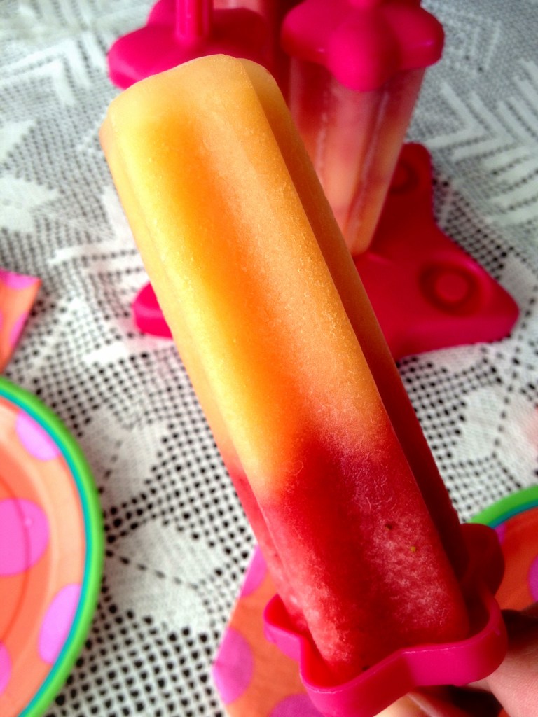 Cantaloupe Honey & Strawberry Watermelon Popsicle – GeorgieCakes